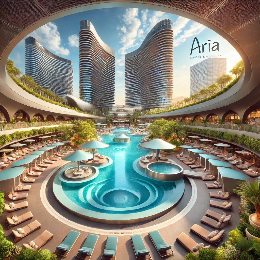 Aria Resort & Casino Swimming Pool