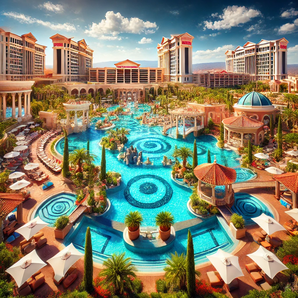 Caesars Palace Pool Complex