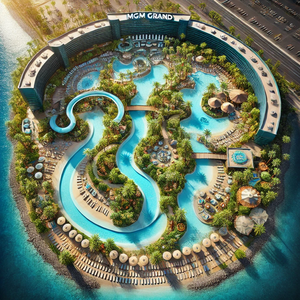 MGM Grand Pool Complex