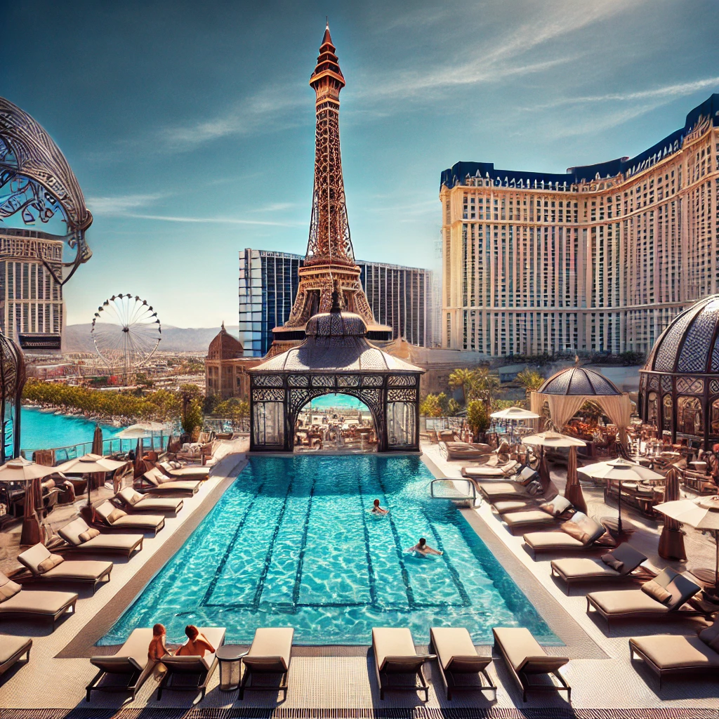 Paris Las Vegas Pool