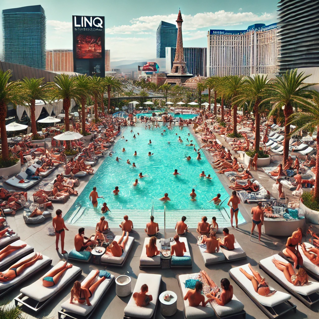 The LINQ Hotel + Experience Pool