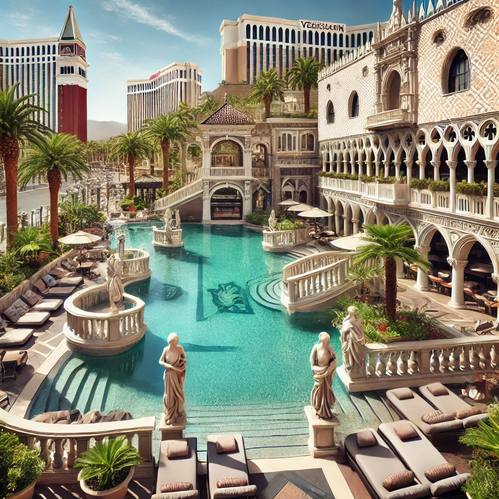 The Venetian Resort Pool Deck
