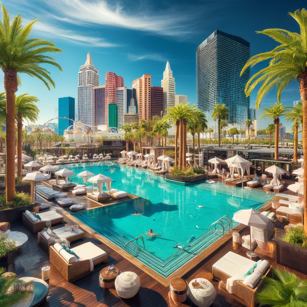 Las Vegas Pools Open to Public