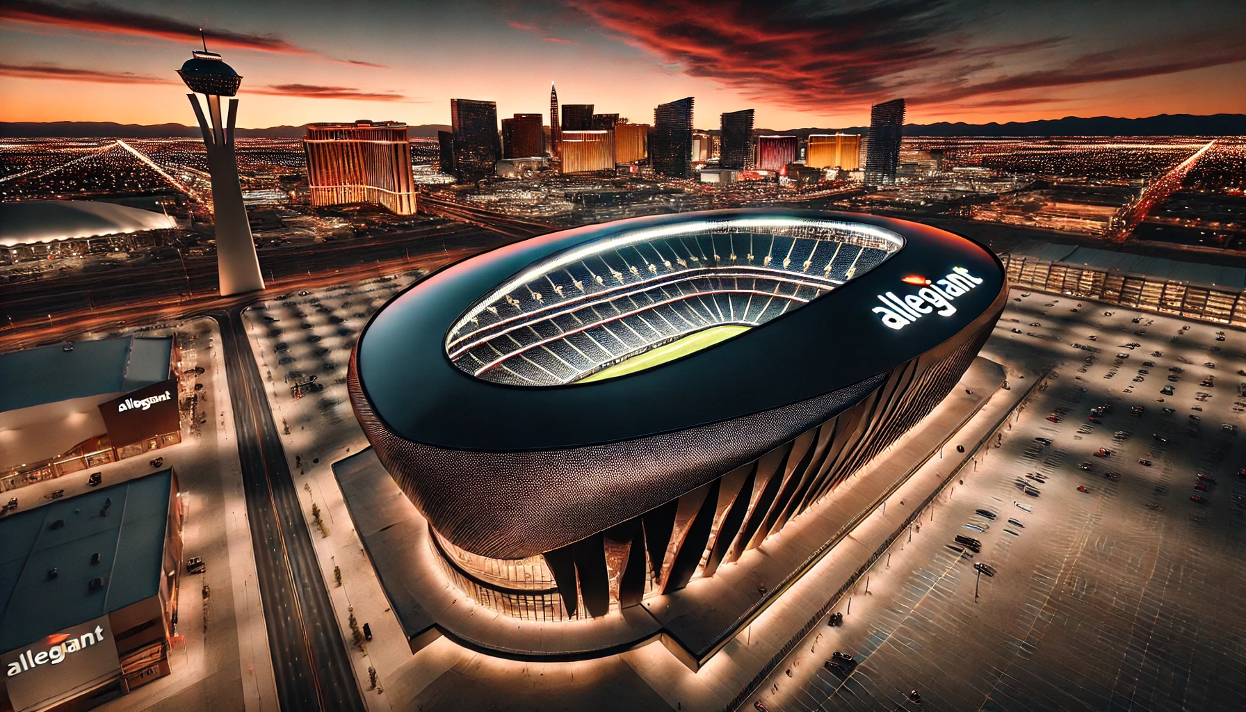Allegiant Stadium - Las Vegas Strip