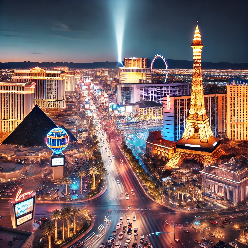 Where to See the Best Light Shows in Las Vegas