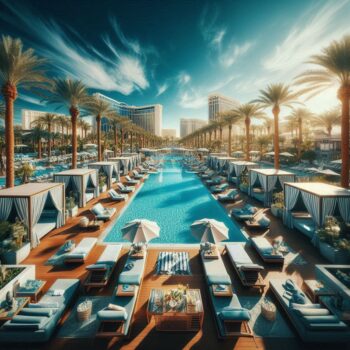 Luxor Hotel Pool, Las Vegas